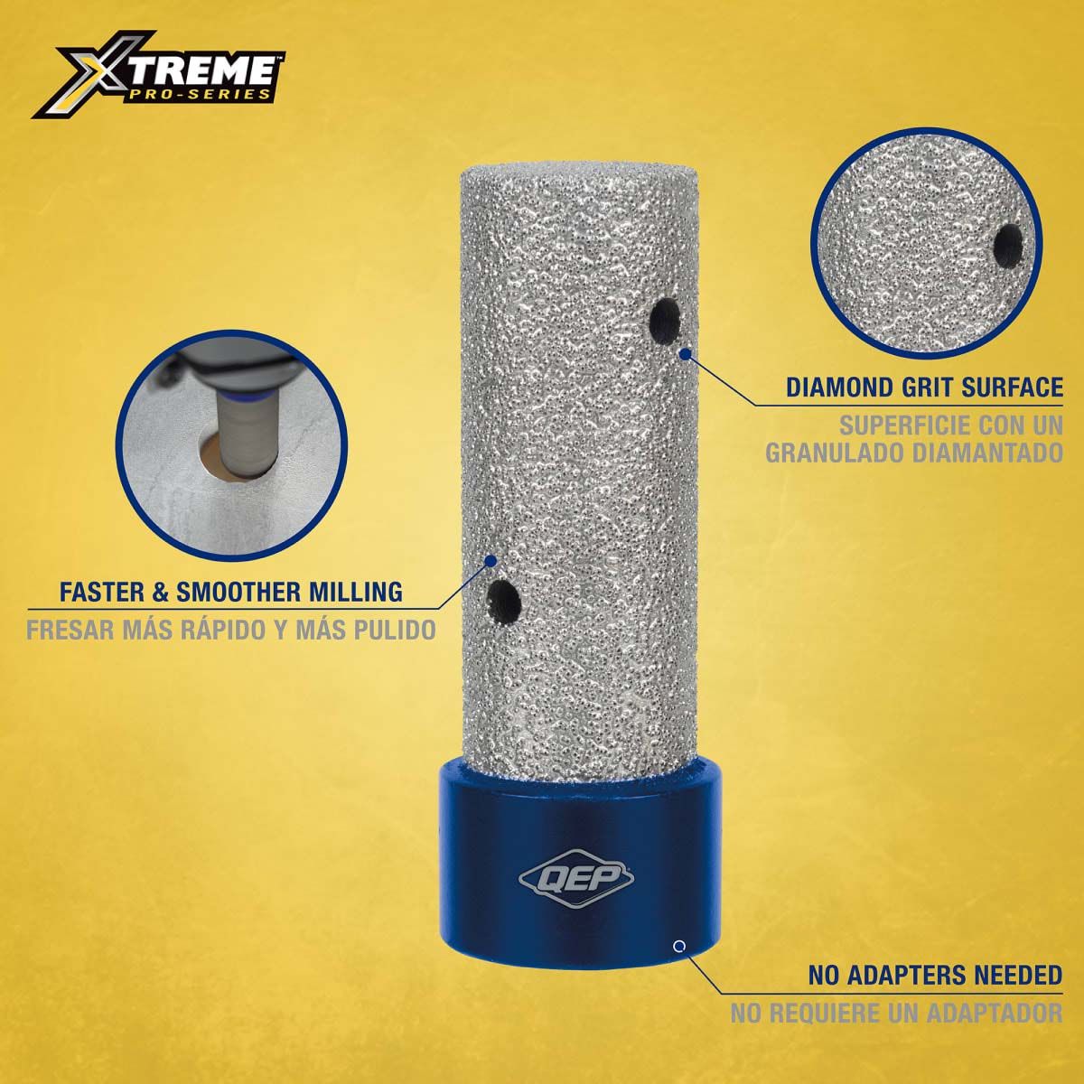 QEP 10052 Xtreme 3/4" Diamond Milling Bit | Tools4Flooring.com