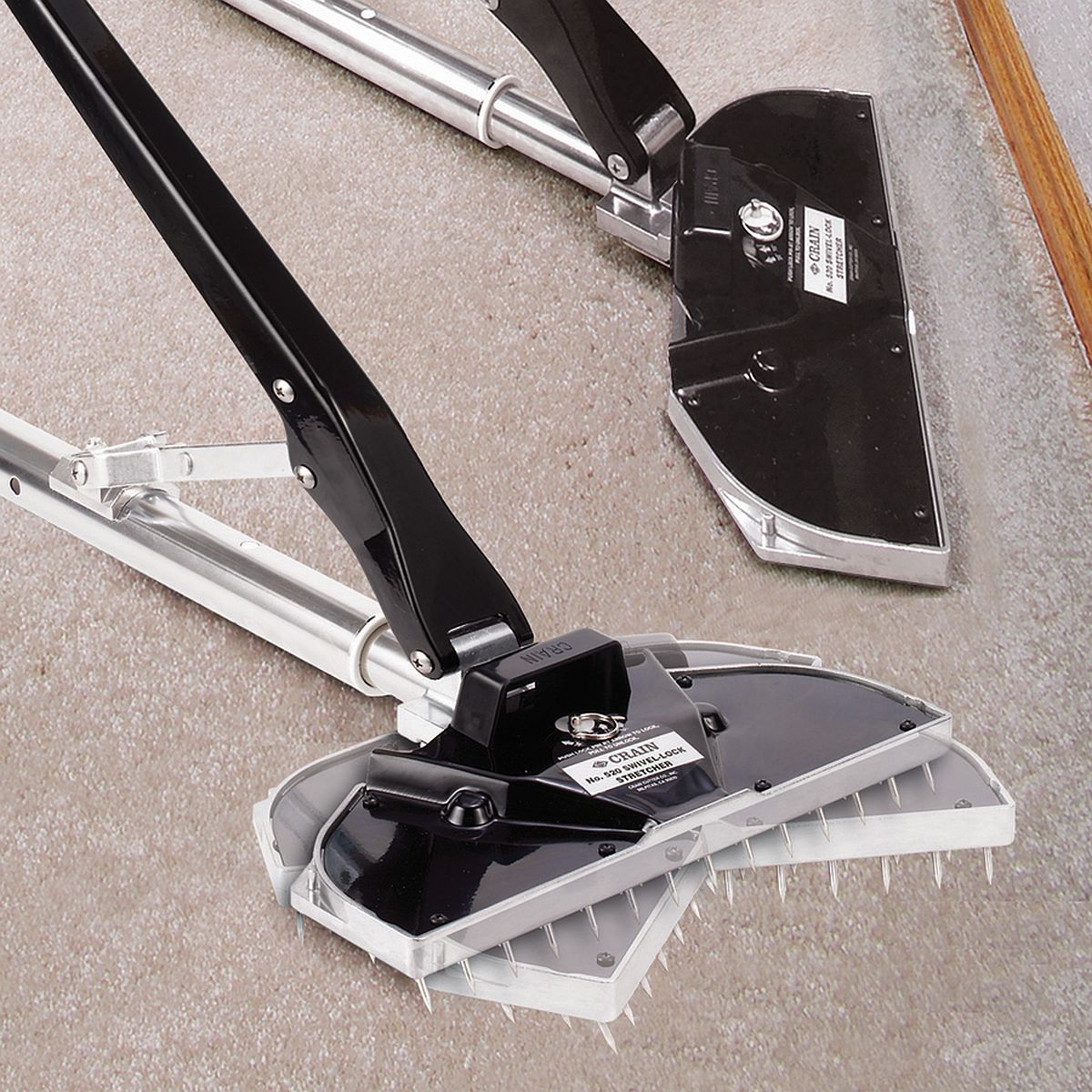 Crain 520 Swivel-Lock Stretcher | Tools4Flooring.com