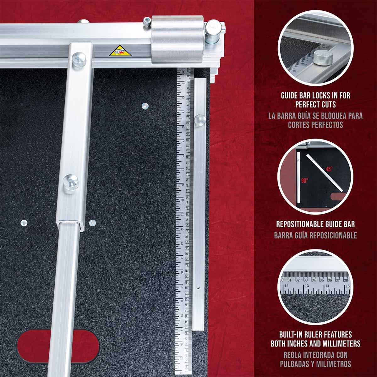 Roberts 10-997 18" PrecisionCuts Pro Multi-Floor Cutter ...