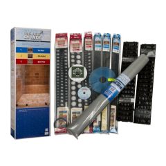 Goof Proof SSK-501D Ultra Shower Kit w/Pan Liner & Drain ...