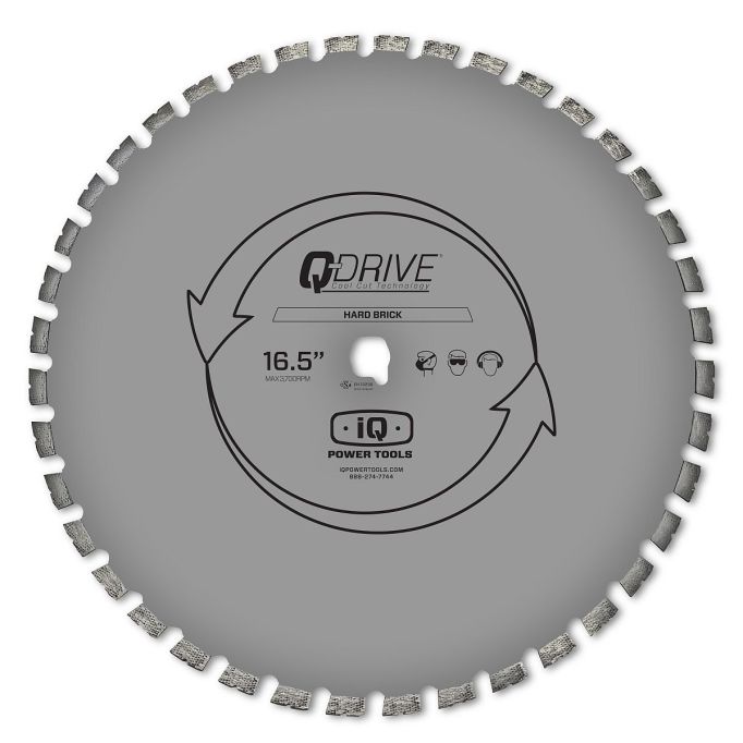 iQMS362 16.5" Q-Drive Segmented Hard Brick Blade | Tools4Flooring.com