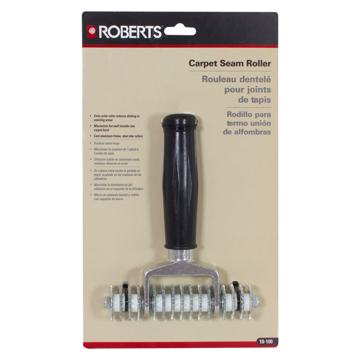 Roberts 10-122 6" Pro Loop Pile Carpet Seam Roller | Tools4Flooring.com