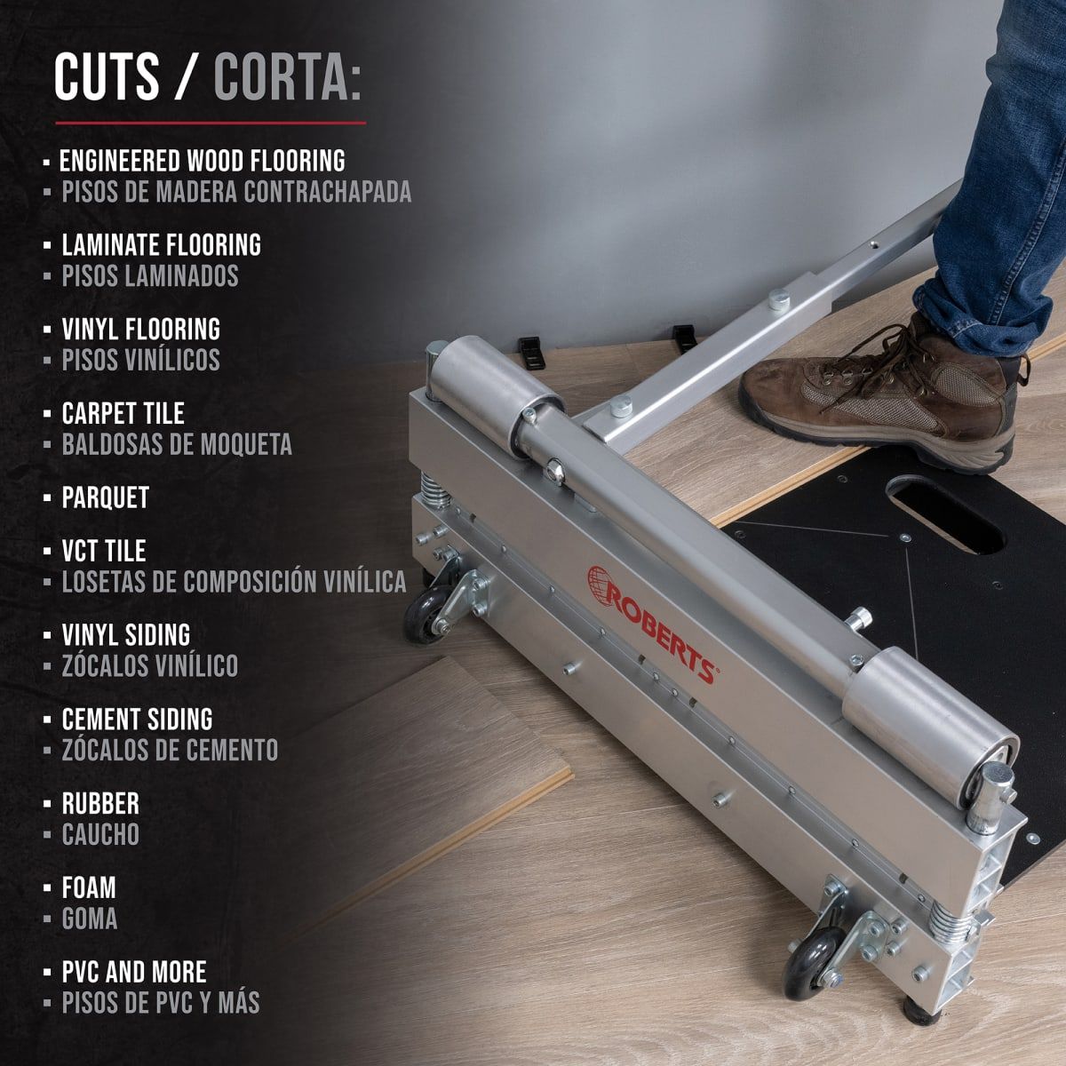 Roberts 10-959 25" PrecisionCuts Pro Multi-Floor Cutter ...