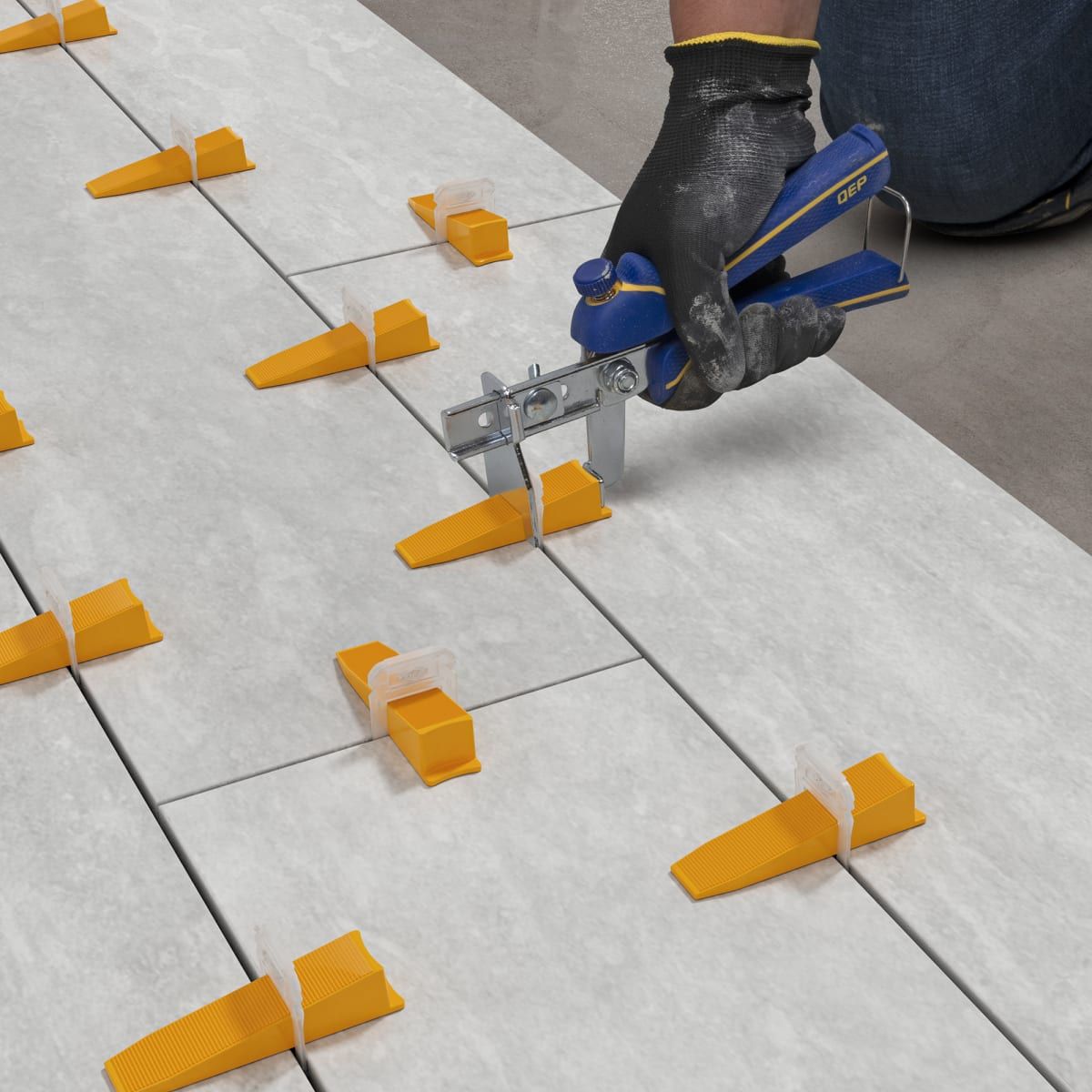 QEP 99777 Xtreme 1/16" Tile Leveling Clips (2,000/Bulk Box ...