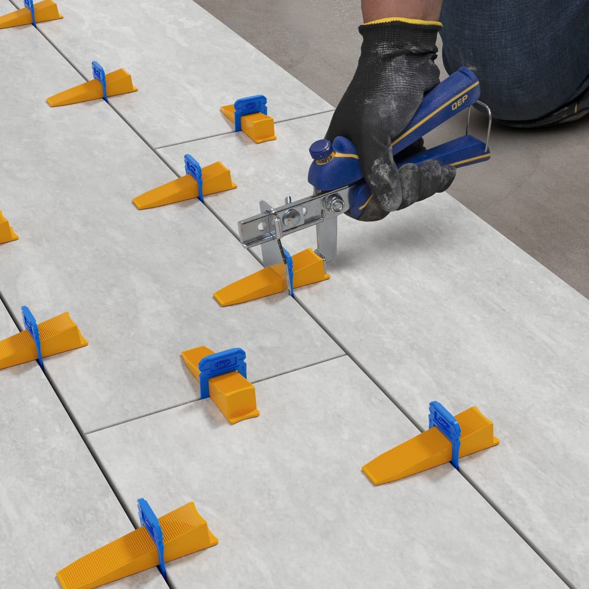 QEP 99779 Xtreme 3/16" Tile Leveling Clips (2,000/Bulk Box ...