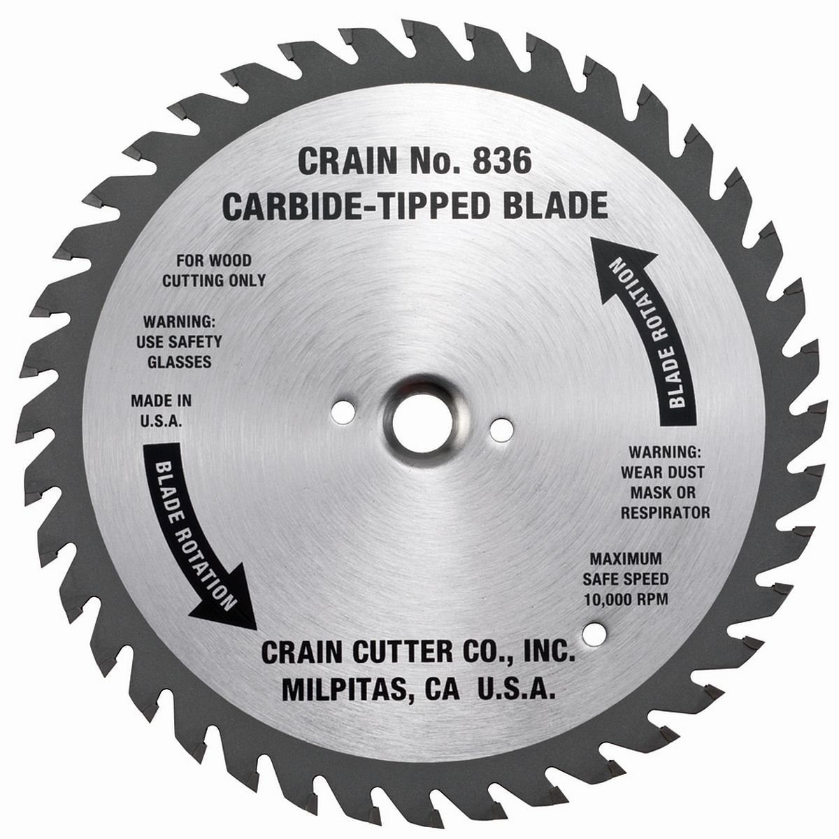 Crain 836 Carbide Tipped Blade | Tools4Flooring.com