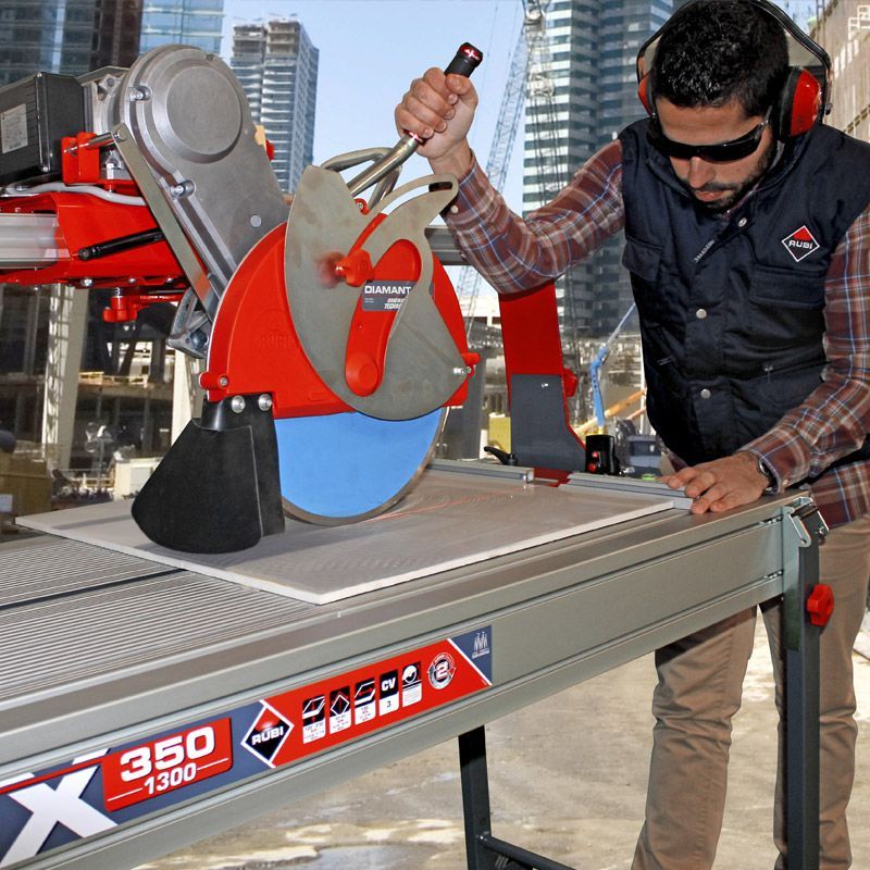 Rubi DX-350-N 1300 58" Laser & Level Tile Saw | Tools4Flooring.com