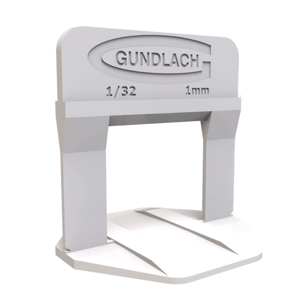 Gundlach GLS-132 1/32" White GLS Tile Leveling Clips (250/Bag ...
