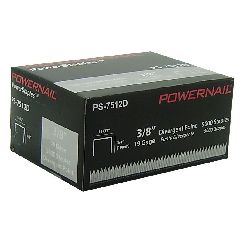Powernail 7512D 3/8" Carpet Pad Staples (5,000/box) | Tools4Flooring.com